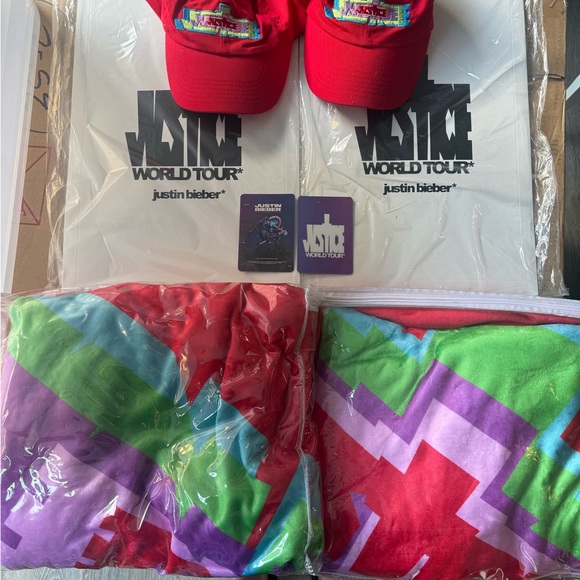 Justin Bieber | Other | Justin Bieber Justice World Tour Vip Merch ...
